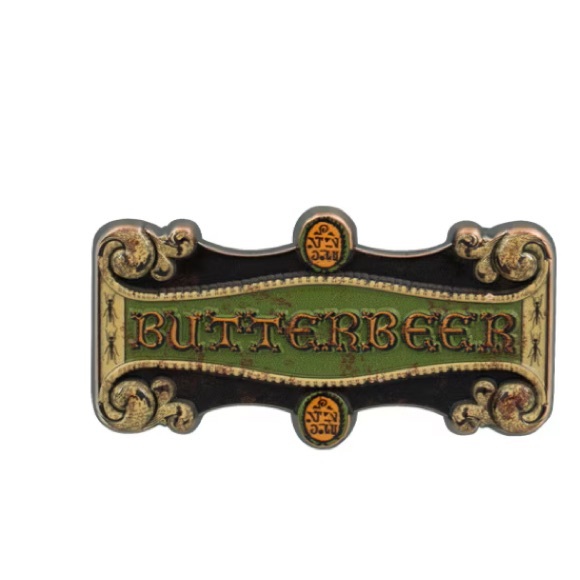 Universal | Accessories | New Harry Potter Butterbeer Logo Pin | Poshmark